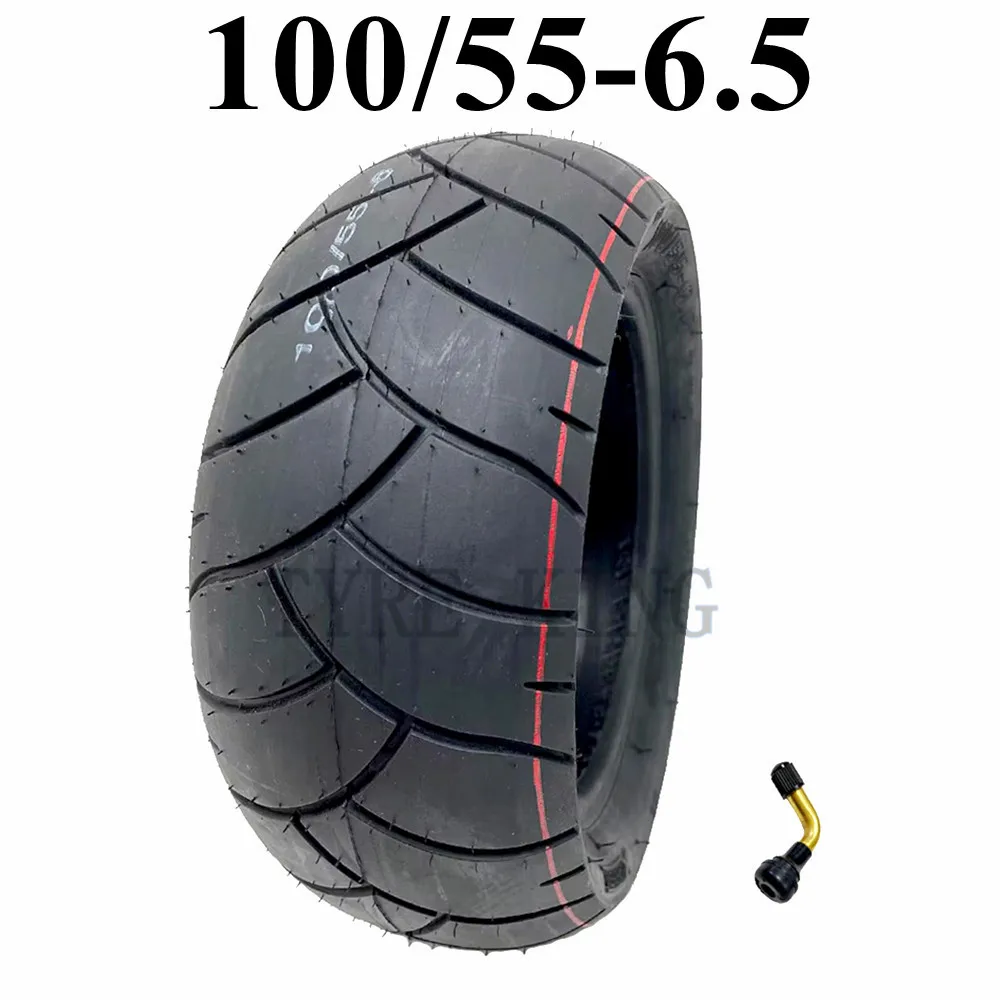 100/55-6.5 Tubeless Tire 90/65-6.5 100/65-6.5 Thickened Wear-resistant Vacuum Tyre for Electric ...