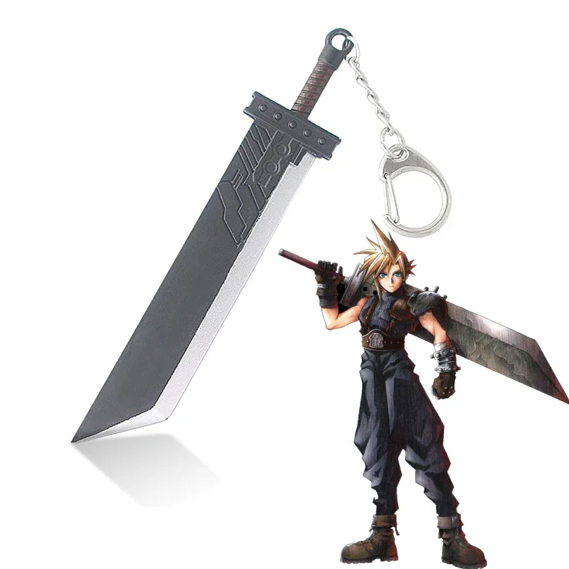 Final Fantasy 7 Cloud Buster Sword Keychain Cloud Strife's Weapon Metal ...