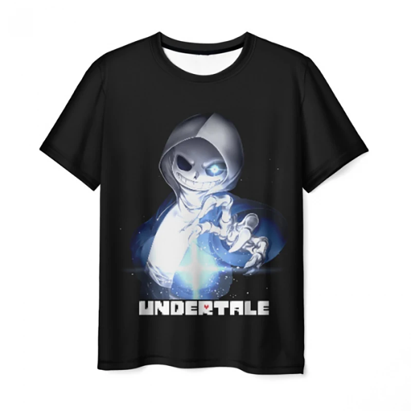 New Undertale T-Shirts Cartoon Game 3D Print Streetwear Men Women ...