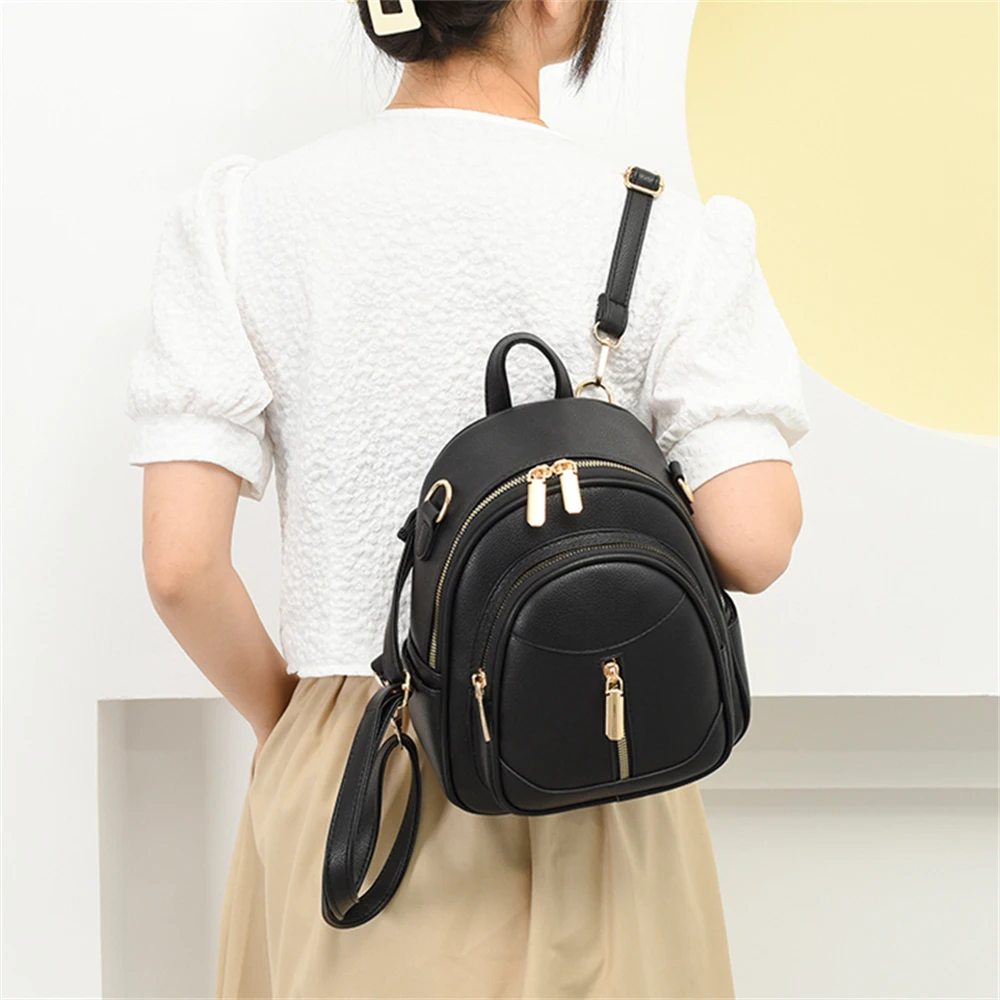 Luxury Designer Premium Leather Women's Backpack Fashion