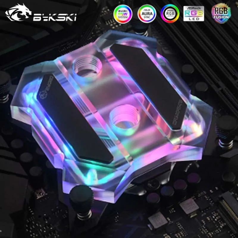 Bykski CPU XPH T8,CPU Water Block For Intel LGA 1366,115X,20XX,Intel CPU Cooler,Processor ...