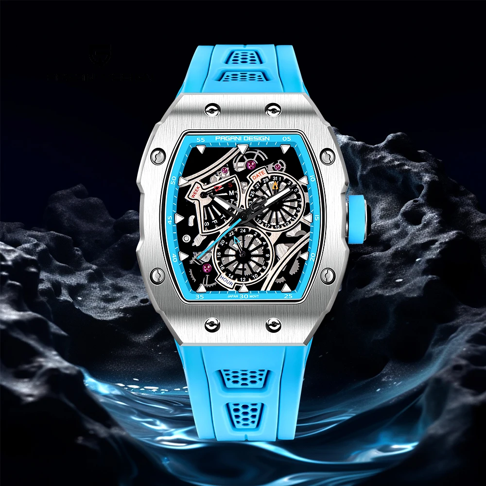 New-PAGANI-DESIGN-2023-VH88-Sports-Business-Quartz-Wristwatch-Watch-for ...