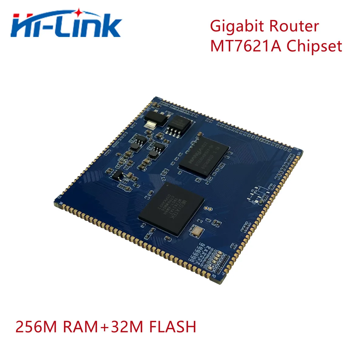 Free-Shipping-Hi-Link-5pcs-lot-GbE-Gigabit-Ethernet-Router-module-with ...