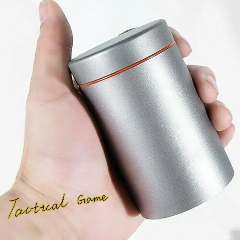 New-Pure-titanium-tea-canister-Coffee-bean-perfume-bottle-tin-TI ...