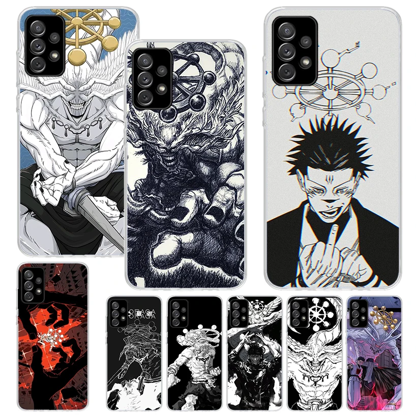 Kaisen J-Jujutsu Sukuna Mahoraga Print Soft Case for Samsung A52 A50S ...
