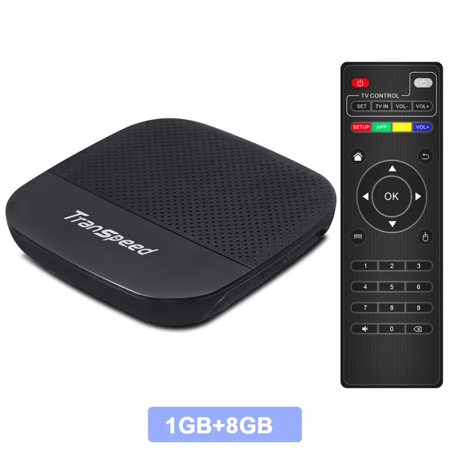 Transpeed Android 10 TV Box Allwinner H313 Quad Core Cortex A53 BT5.0 2 ...