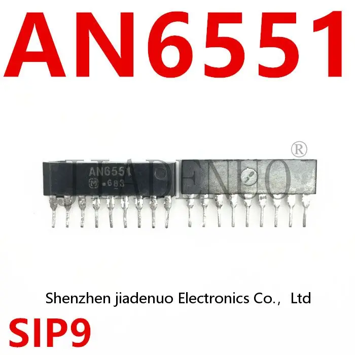 5-10pcs-100-New-AN6551-Single-row-ZIP-9-dual-operational-amplifier ...
