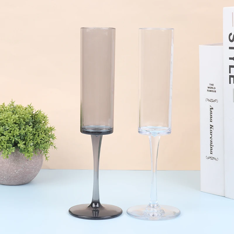 1Pc-Transparent-Black-Goblet-Glass-For-Wedding-Party-Toasting-Cups ...