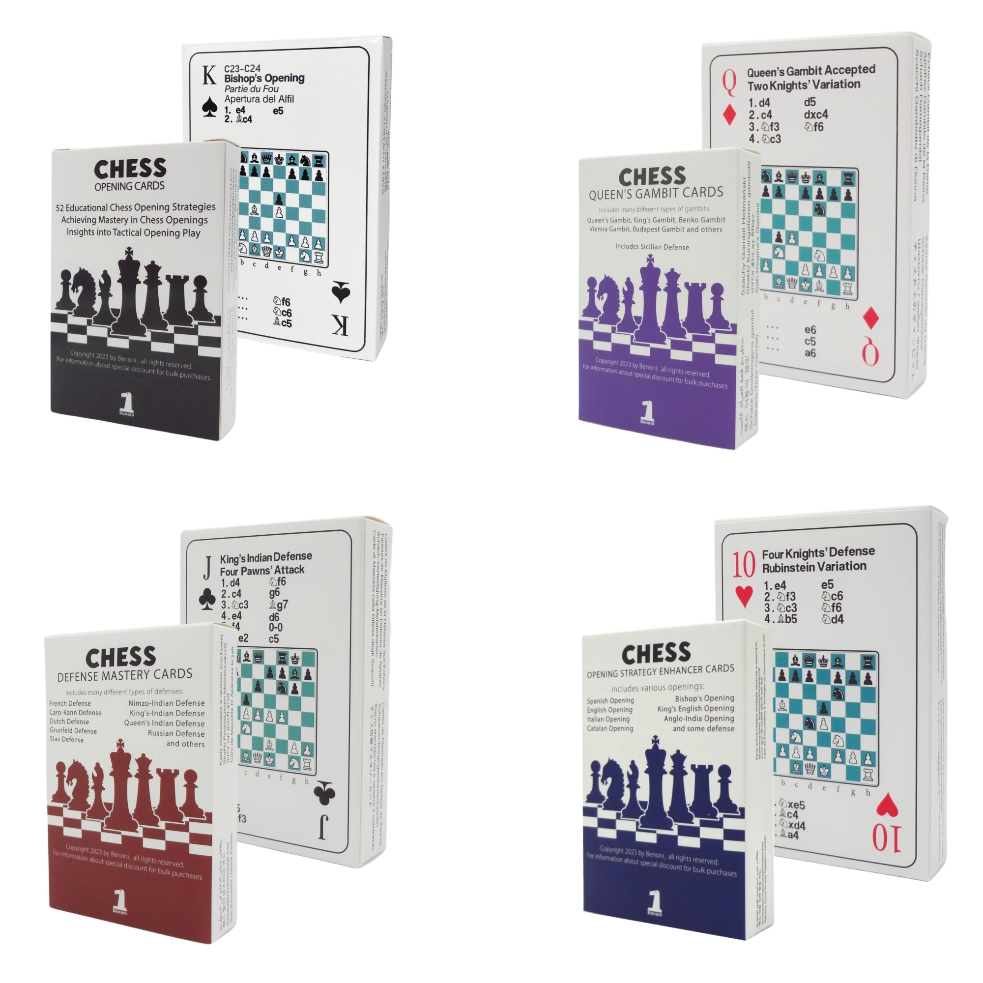 Benoni-Chess-Openings-Cards-Best-gift-for-chess-lovers-to-study-chess-strategy-tactics-opening ...
