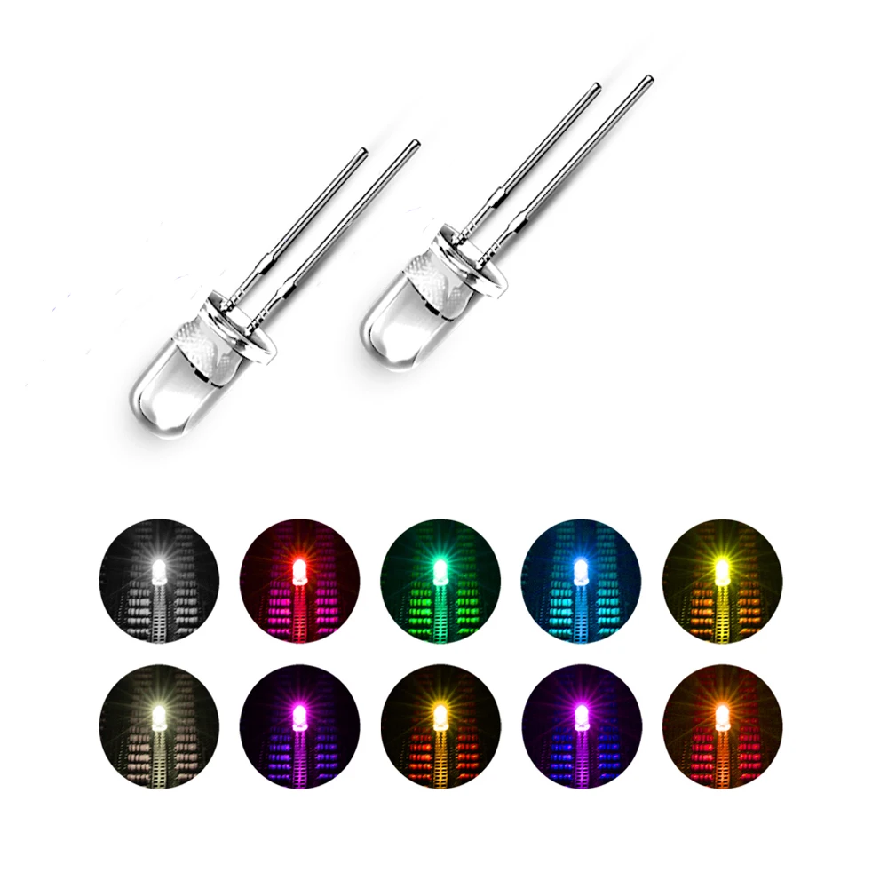 5mm-Round-LED-Diode-F5-Short-Legs-16MM-UltraBright-Red-Green-Blue-White ...