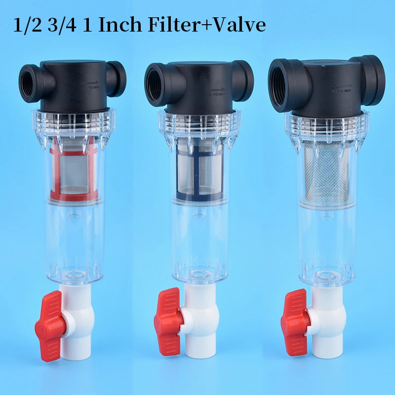 1/2~1 Inch Large Flow Garden Watering Filter Agricultural Irrigation ...