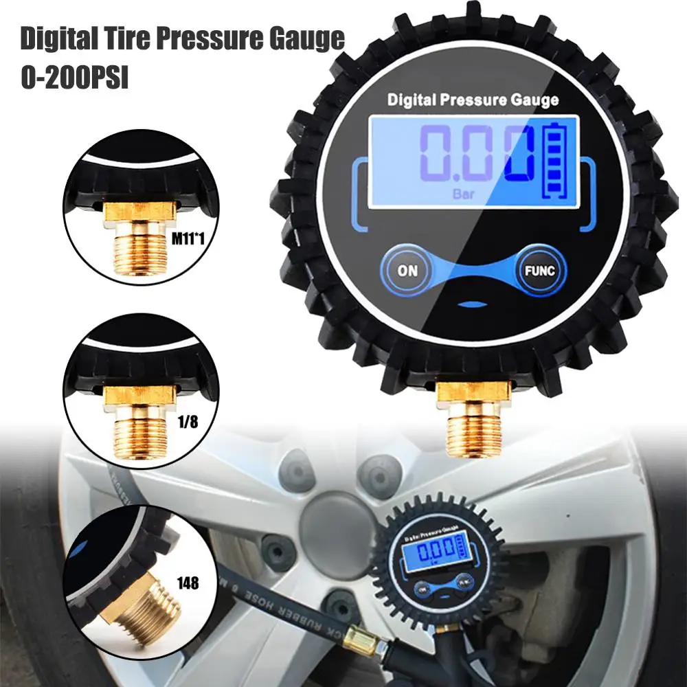 Tire-Pressure-Monitoring-System-Digital-Tire-Pressure-Gauge-Car-Bike ...