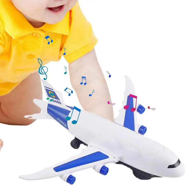 Airplane Toys For Kids A0450 Model Plane For Collection LED Light ...