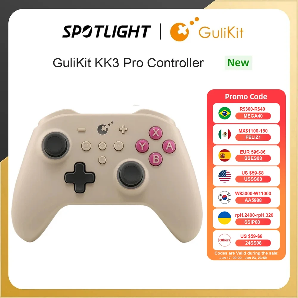 GuliKit-KK3-Pro-Controller-with-Hall-Effect-Joysticks-Triggers-KingKong ...