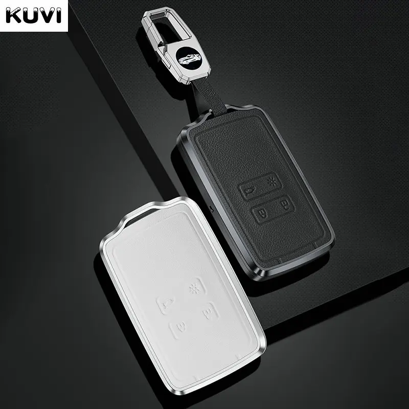 Alloy-Car-Key-Case-Cover-For-Renault-Captur-Koleos-Kadjar-Zoe-Arkana ...