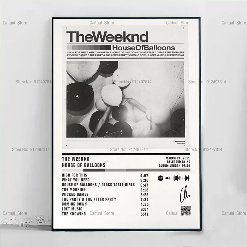 Xo The Weeknd Balloons