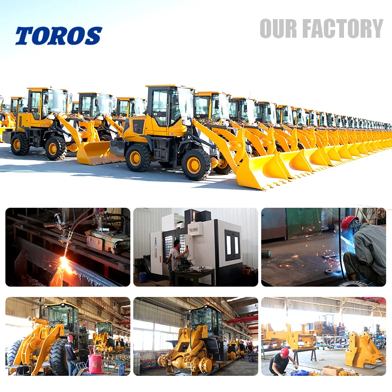 China New Small 1m3 Bucket Mini Telescopic 2 Ton Wheel Loader - Lifting ...