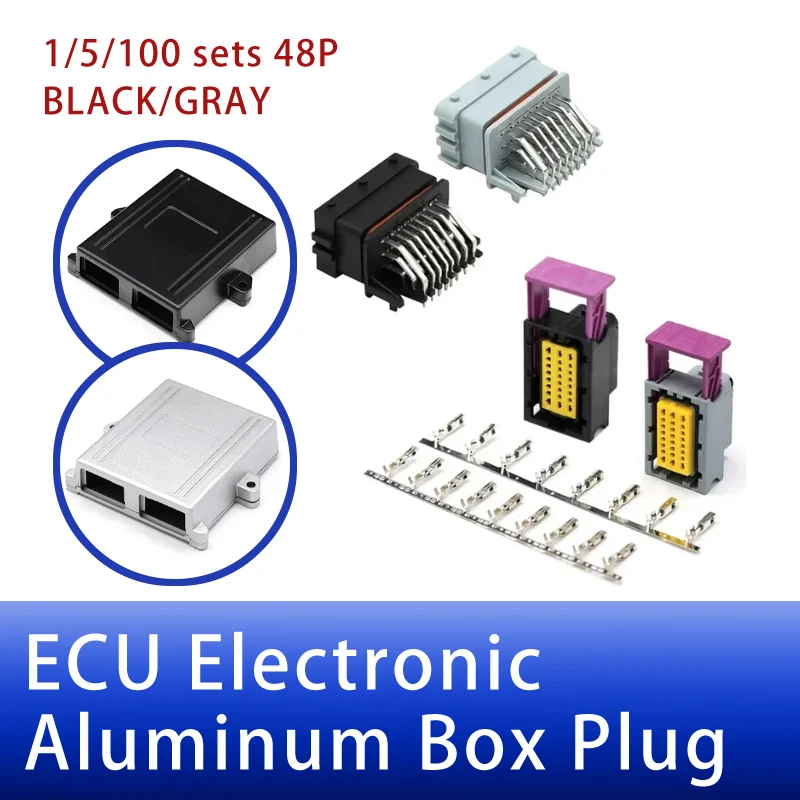 1-5-100-sets-48P-ECU-electronic-control-unit-control-system-shell ...