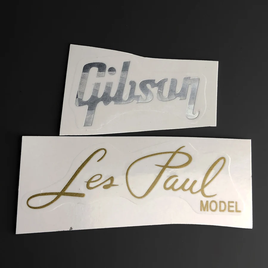 Waterslide 0.1 mm thick GiB Standard Decal Sticker Guitar Peghead Logo ...