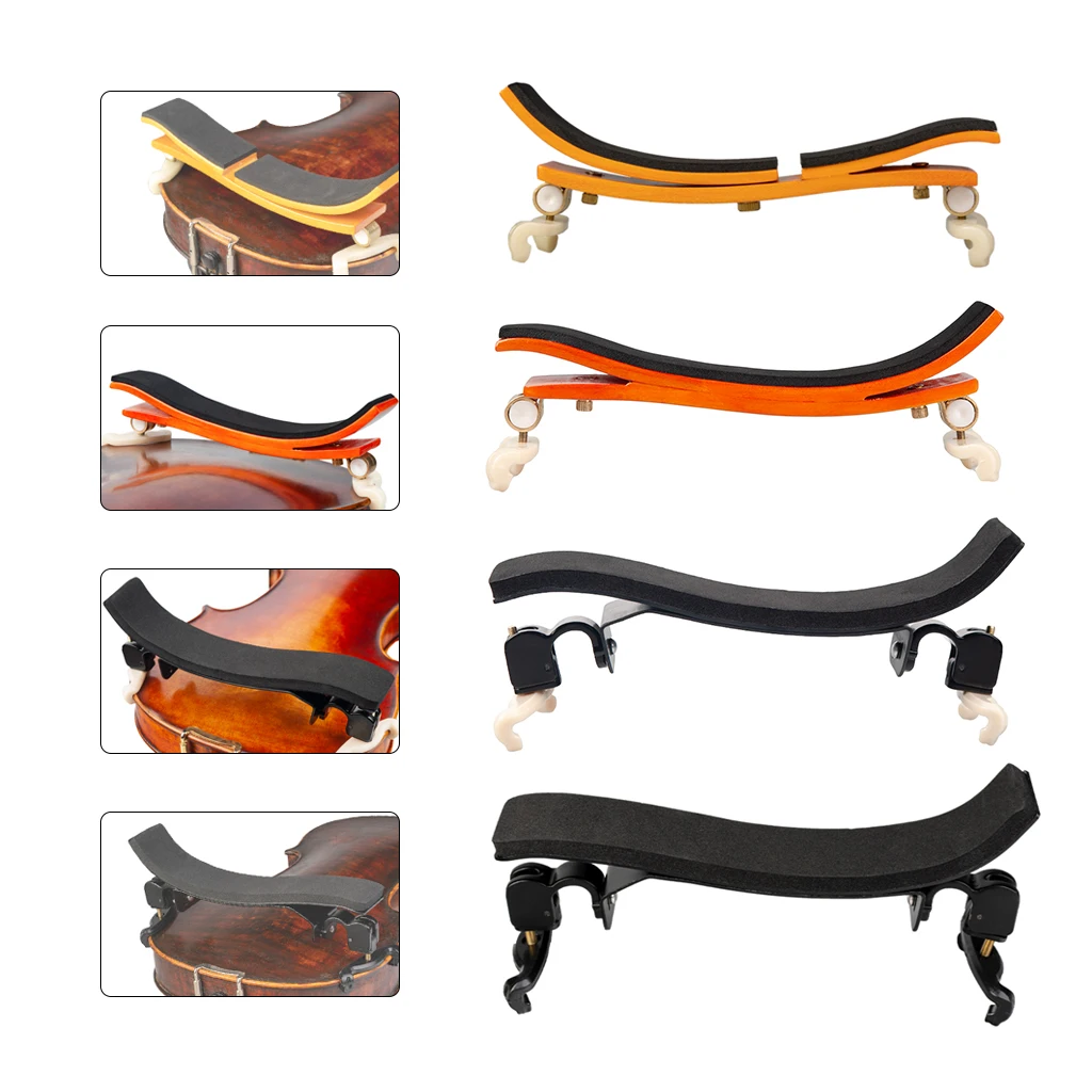 Violin-Shoulder-Rest-for-4-4-1-8-size-with-Collapsible-Height ...
