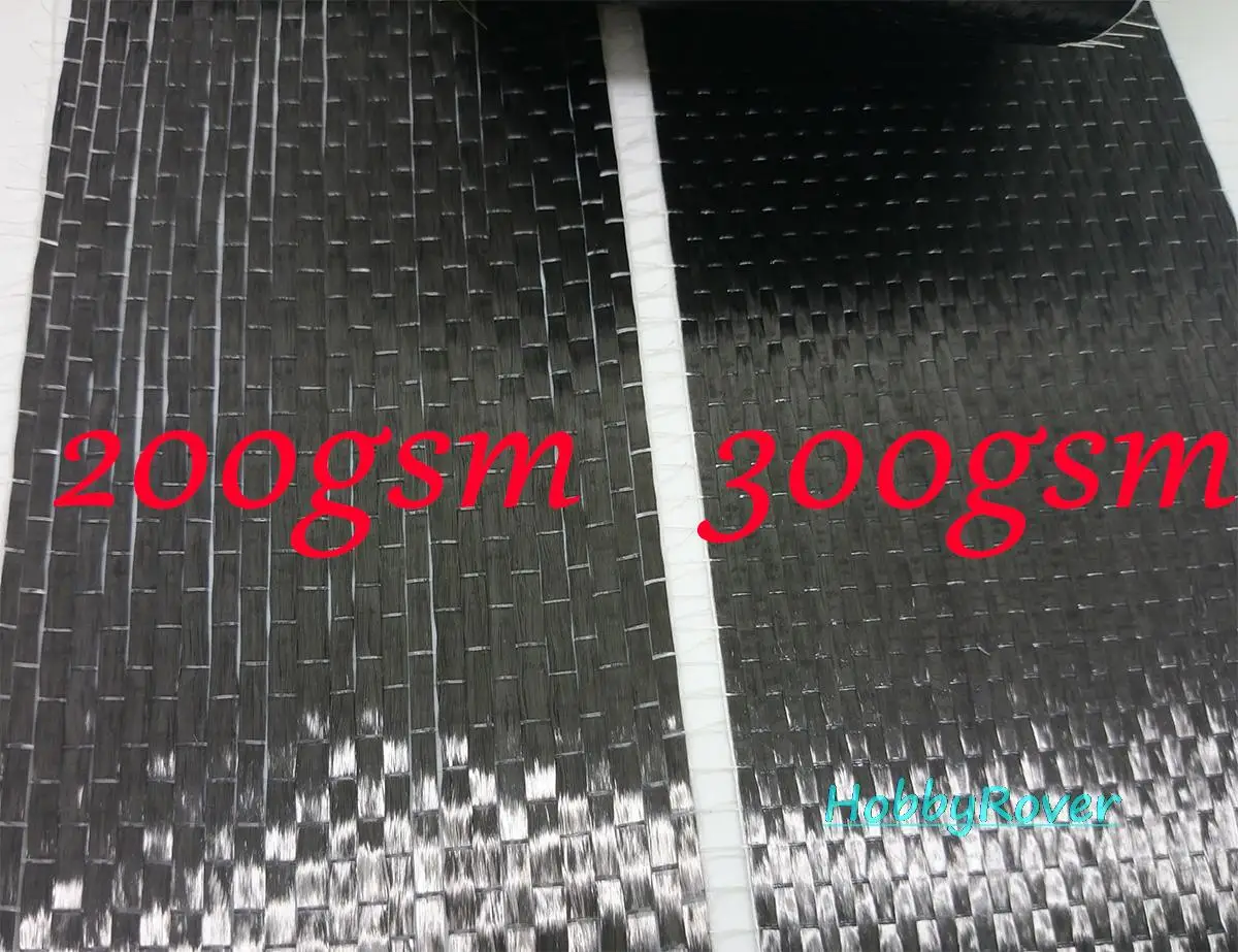 [Grade A ] 200gsm 300gsm 10cm/4" width T700 Carbon Fiber 12k UD Uni ...