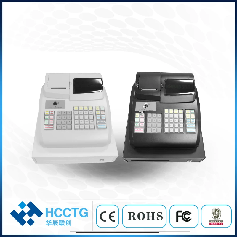 Built-in-printer-cash-drawer-pos-electronic-cash-register-with-47-Keys ...