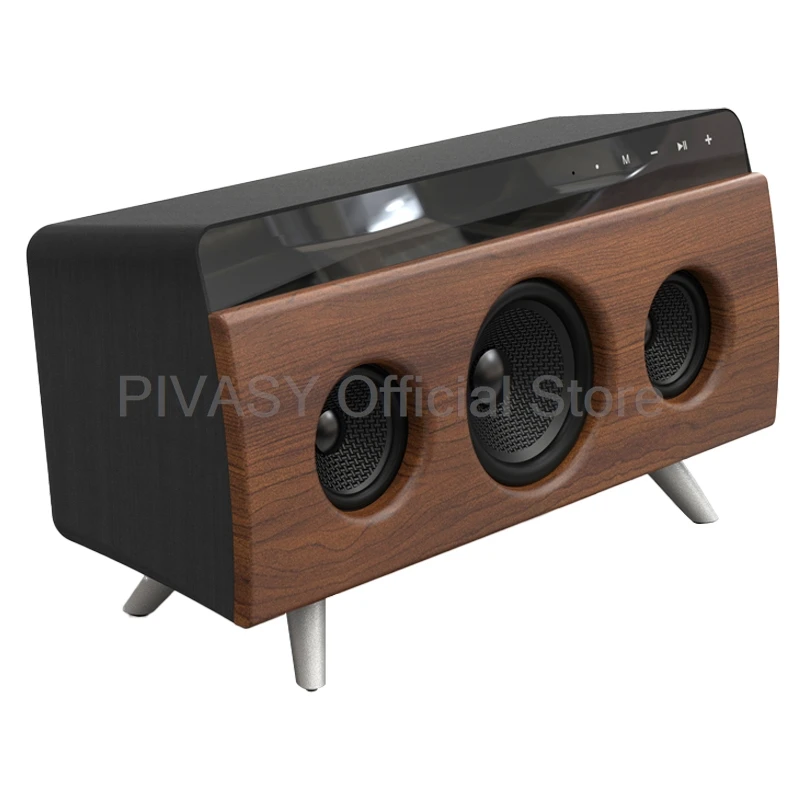Portable-Bluetooth-Audio-Speaker-Stereo-Surround-Sound-Bookshelf-Sound ...