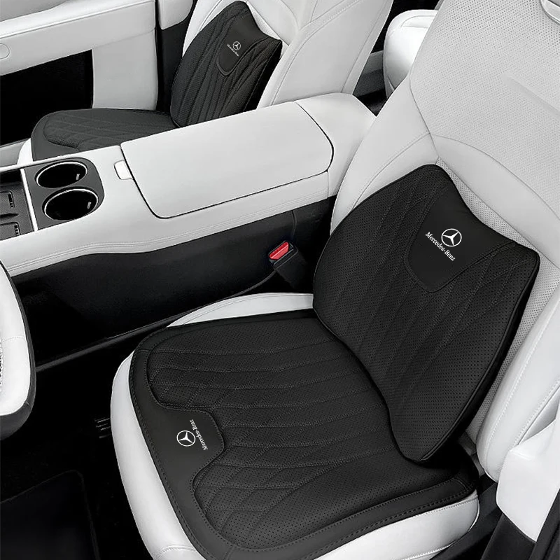 Car-Seat-Cushion-Support-Waist-Back-Pillow-Hip-Pad-For-Mercedes-Benz ...
