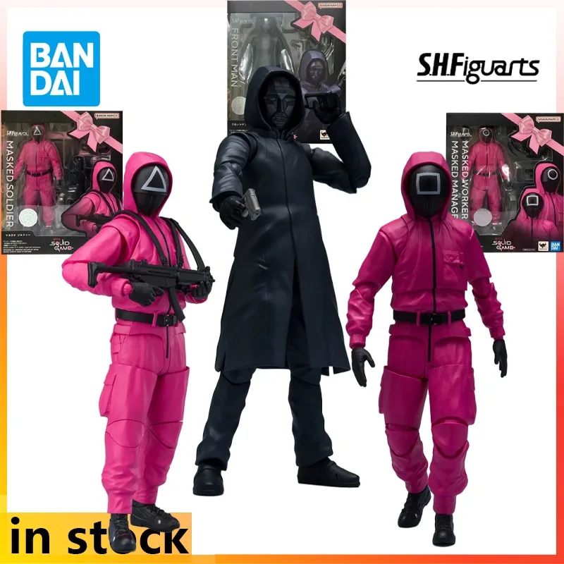 Bandai Original S. H. Figuarts Finished Movable Toys Squid Game Anime ...