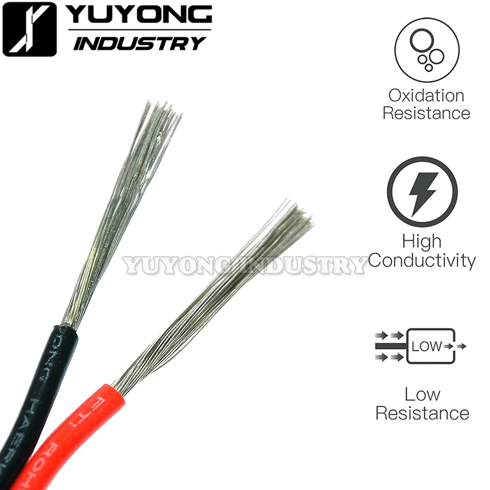 1m-2-Core-22AWG-Cable-de-extensi-n-2-Core-DC-Cable-de-alimentaci-n ...