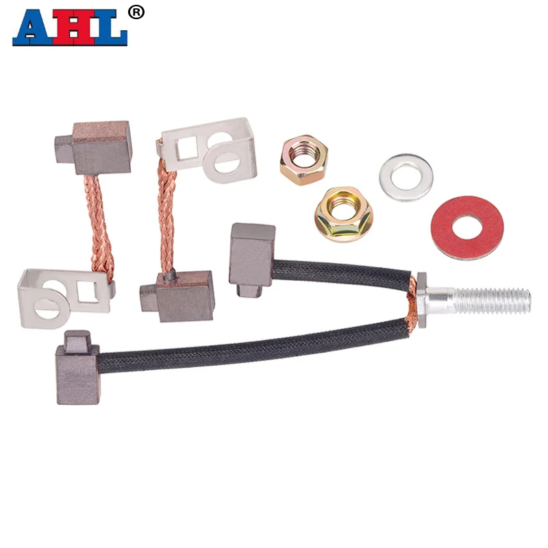 AHL-Motorcycle-Starter-Motor-Carbon-Brush-Kit-For-11HP-18HP-393499 ...