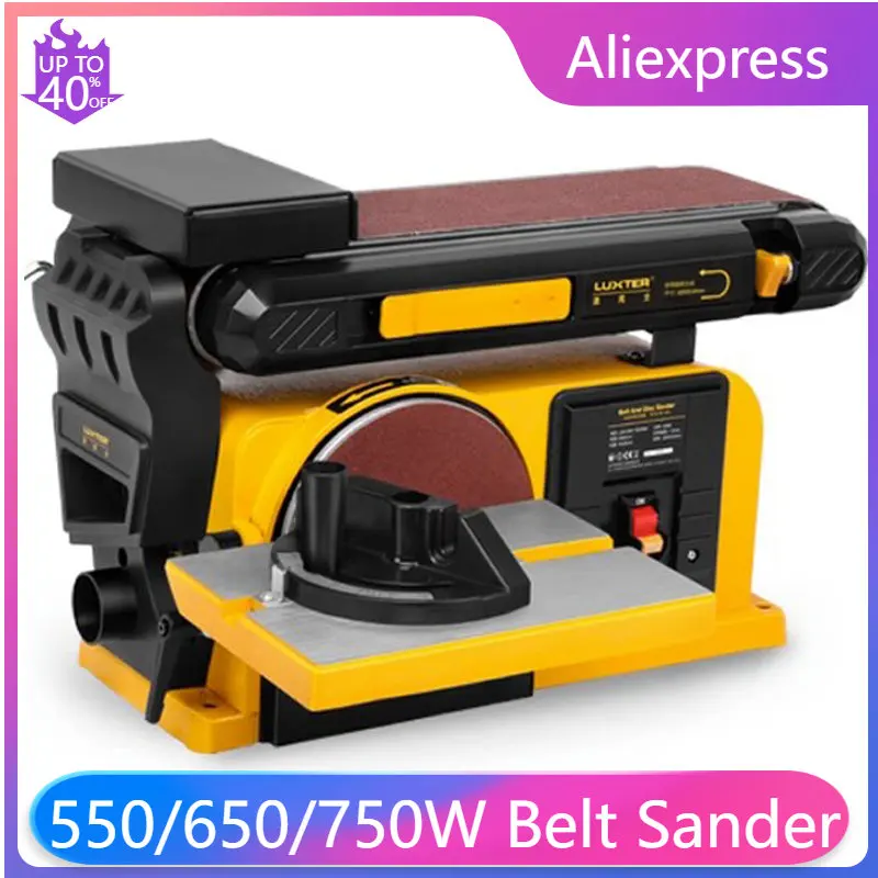 Belt-Sander-Disc-4X6-Inch-Disc-Bench-Sanding-Adjustable-Table-Abrasive ...