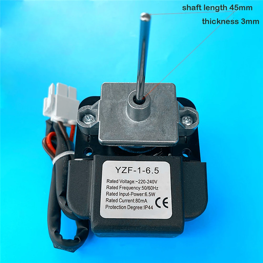 Universal AC220-240V Fridge Fan Motor YZF-1-6.5 For Refrigerator ...