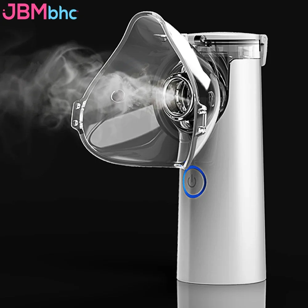Medical-Silent-Mesh-Nebulizer-Handheld-Asthma-Inhaler-Atomizer-Kids ...