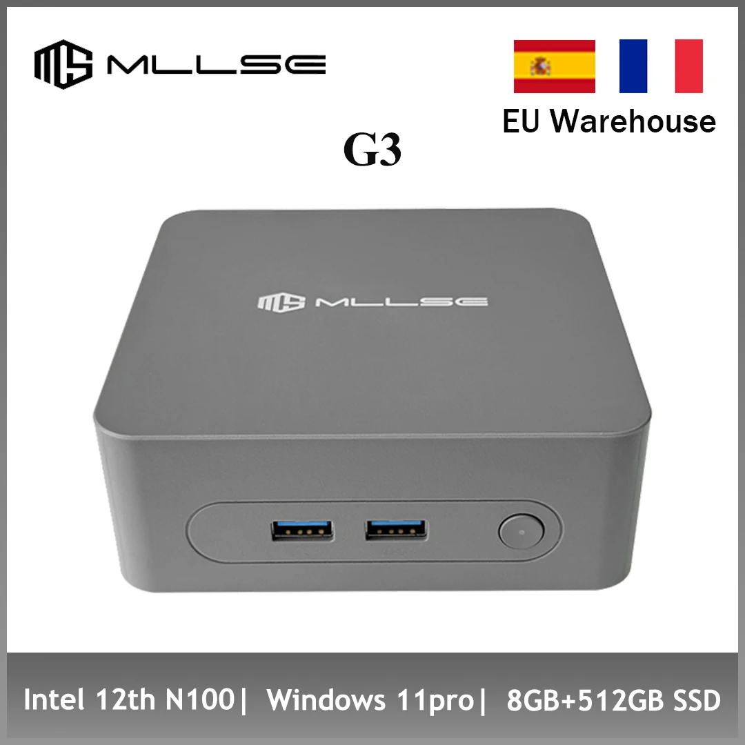 MLLSE-Mini-PC-G3-Intel-12th-Alder-Lake-N100-DDR4-8GB-de-RAM-256GB-de ...