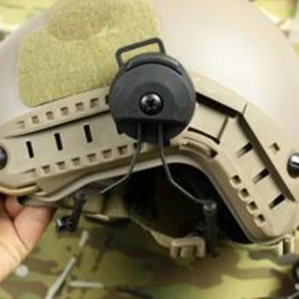 2Pcs-Fast-Rail-Mounts-Headset-Holder-Rotational-Army-Noise-Cancelling ...