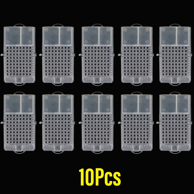 5/10 Pcs Extended edition Queen Bee Transport Cages Beekeeping Rearing ...