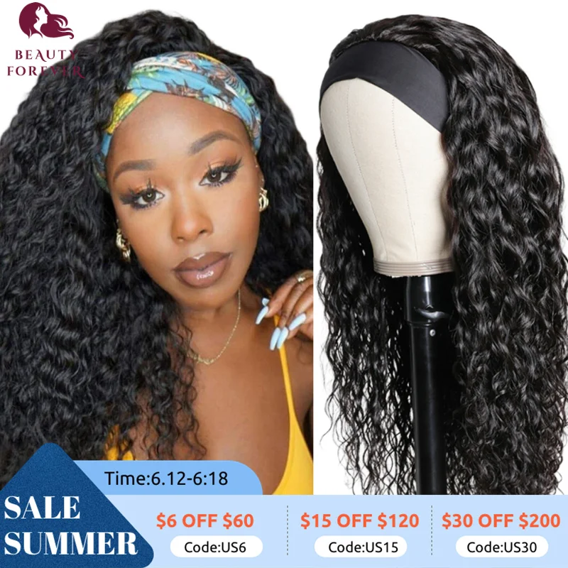 Beauty Forever Headband Wigs | Beauty Forever Hair Full Wig - Glueless ...