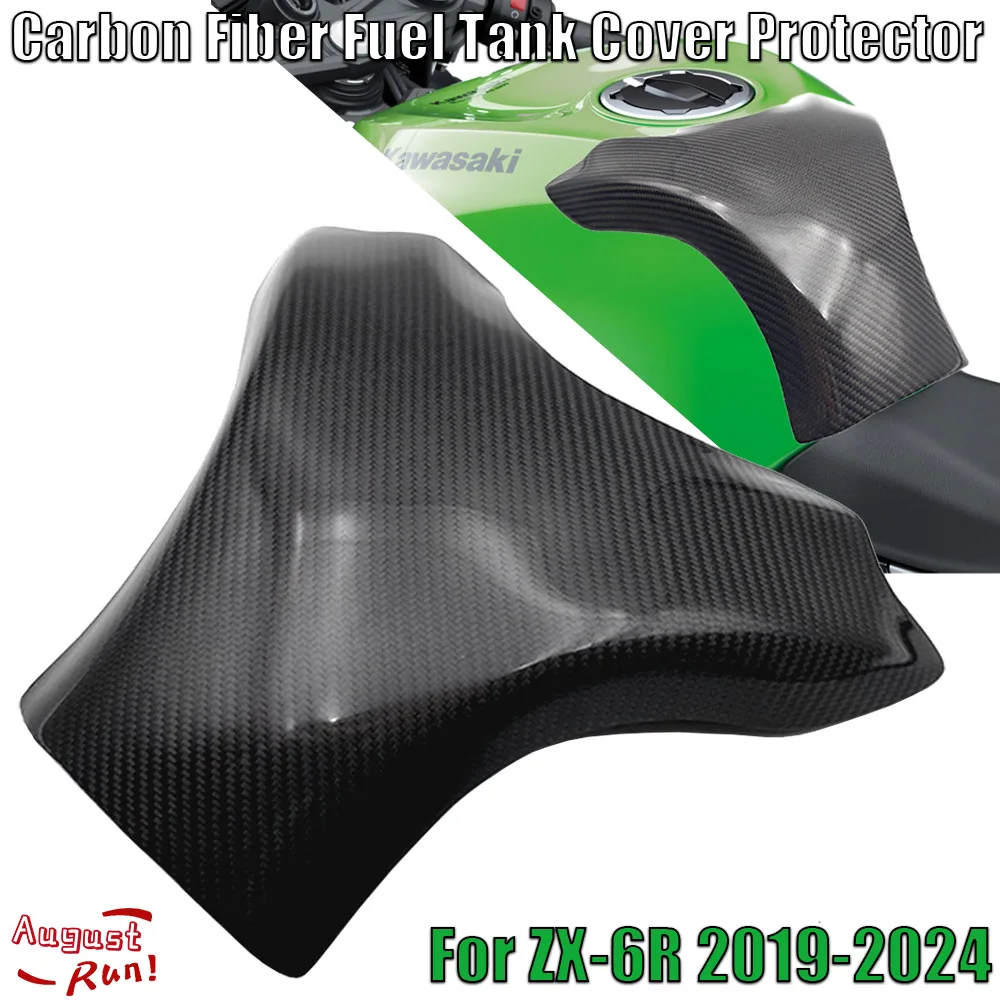 Motorcycle-Accessorie-Carbon-Fiber-Fuel-Gas-Tank-Cover-Protector-Fit ...