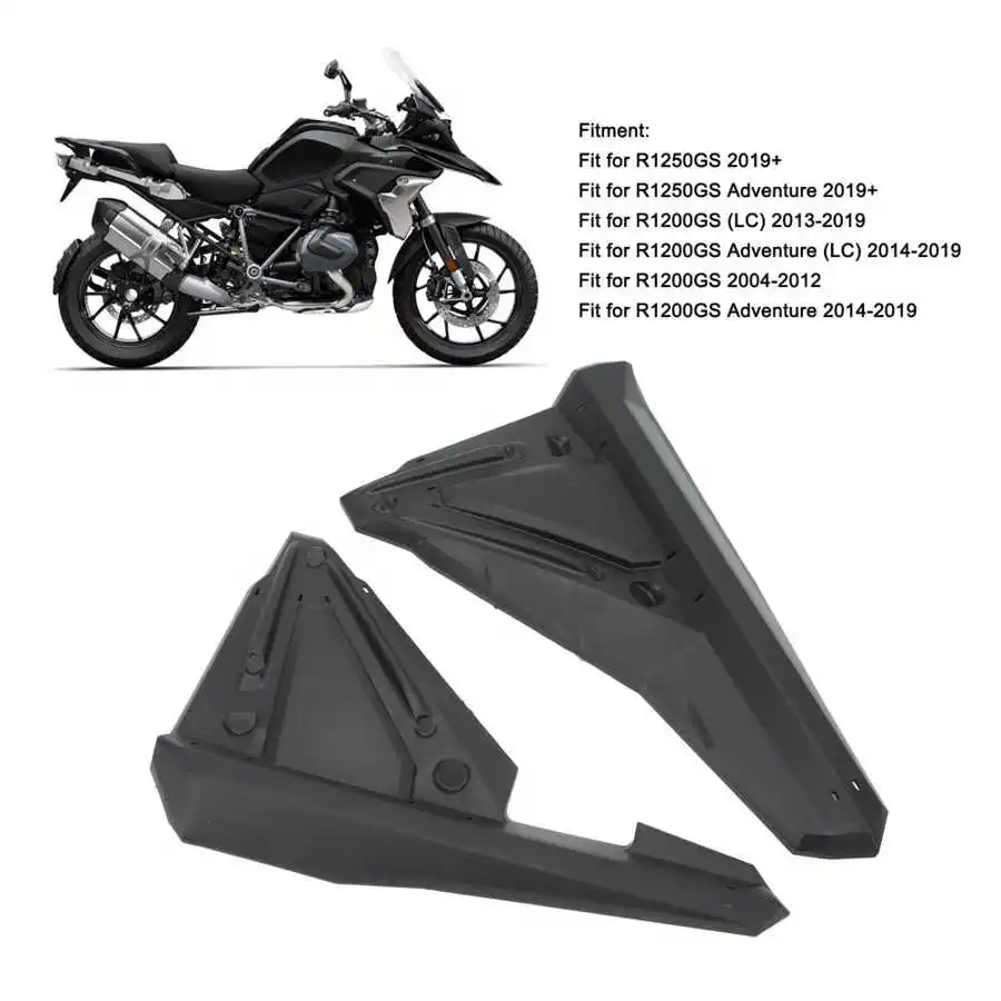 A Pair Of Motorcycle Rear Wheel Mudguards Internal Mudguard Extension ...