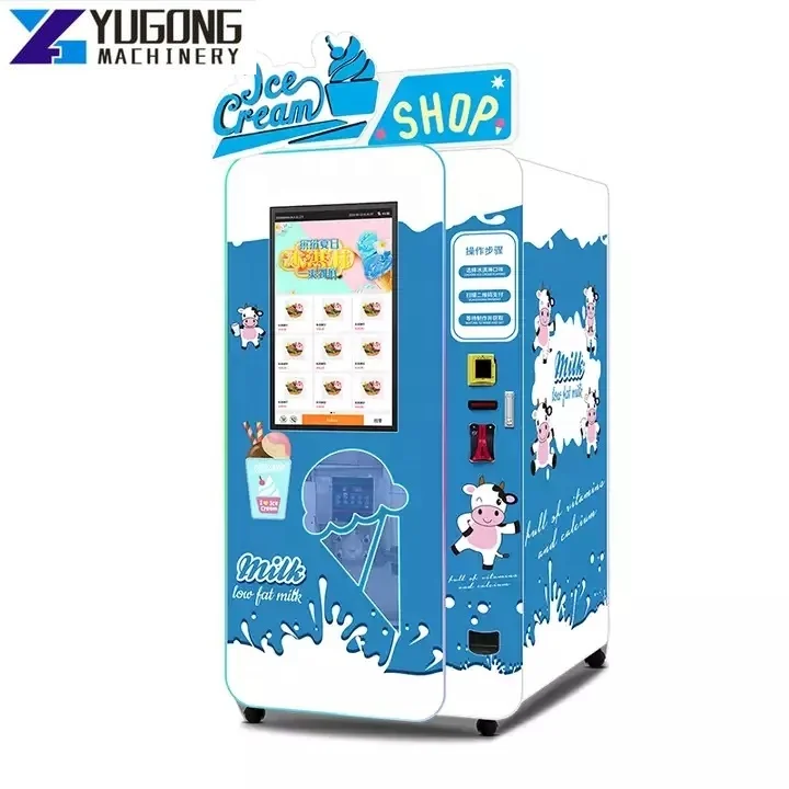 YG-Customized-Outdoor-Smart-Fully-Automatic-Smoothie-Gelato-Machines ...