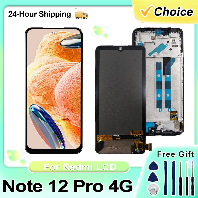 Xiaomi-Redmi-Nota-12-Pro-4G-LCD-Touch-Screen-Display-Pe-as-de-Reposi-o ...