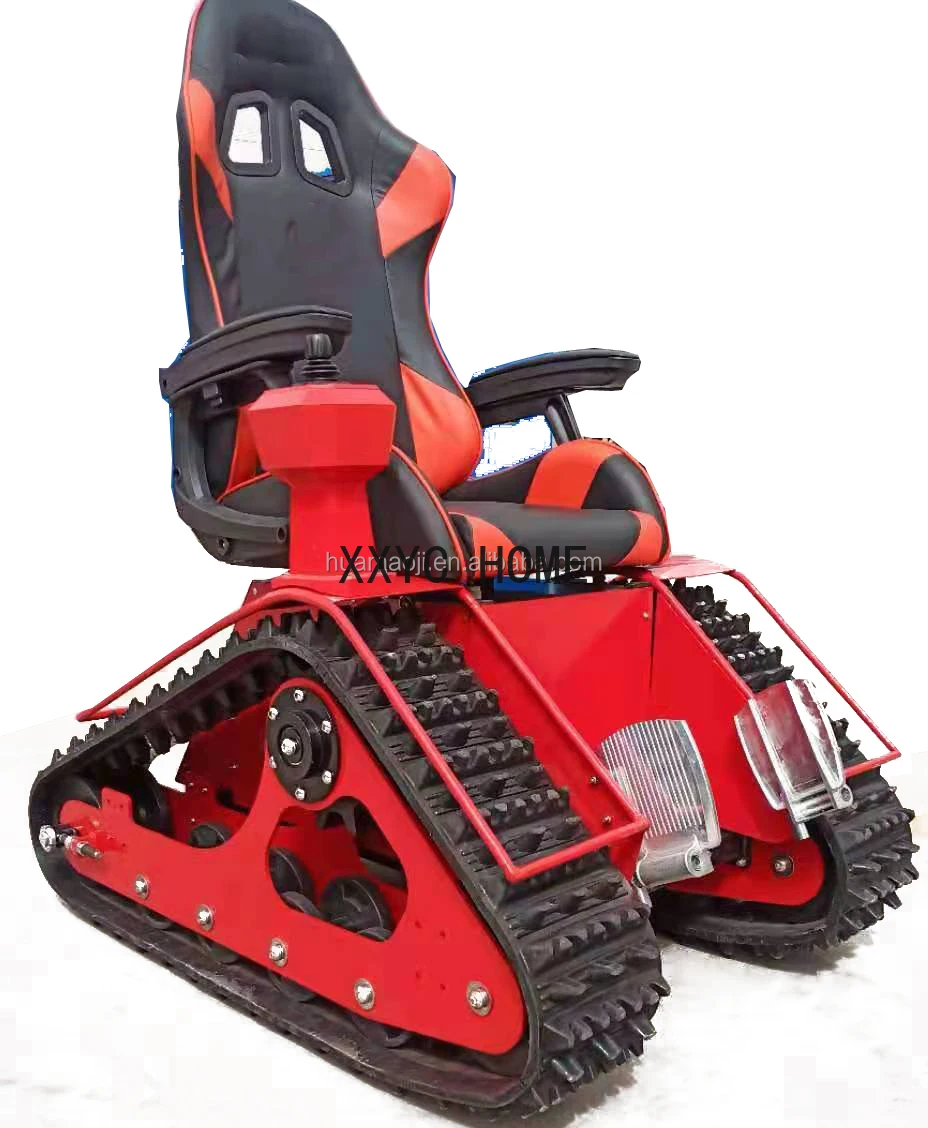 Trekvoertuig-Rubberen-Spoor-Driehoek-Rolstoel-Off-Road-All-Terrain-Atv ...