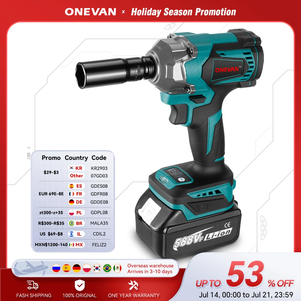 ONEVAN-1200n-M-avvitatore-a-percussione-elettrico-senza-spazzole-3-funzioni-cacciavite-a ...