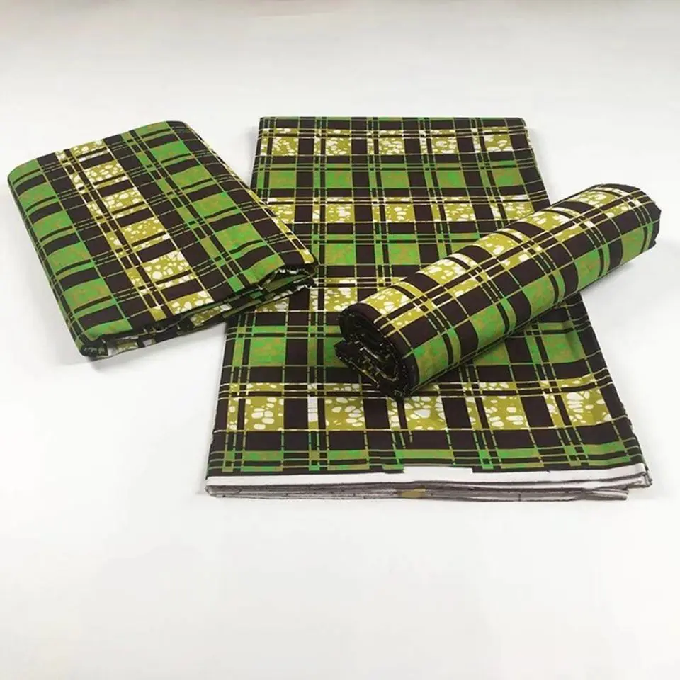 100% Super African Wax Print Block Pagne Fabric Nigerian Netherlands ...