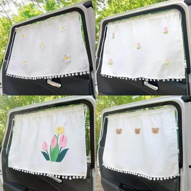 Suction-cup-Curtain-In-The-Car-Window-Sunshade-Cover-Cartoon-Universal ...