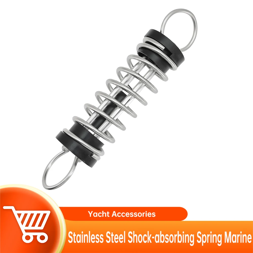 316-Stainless-Steel-Boat-Anchor-Docking-Mooring-Spring-Cable-Tension ...