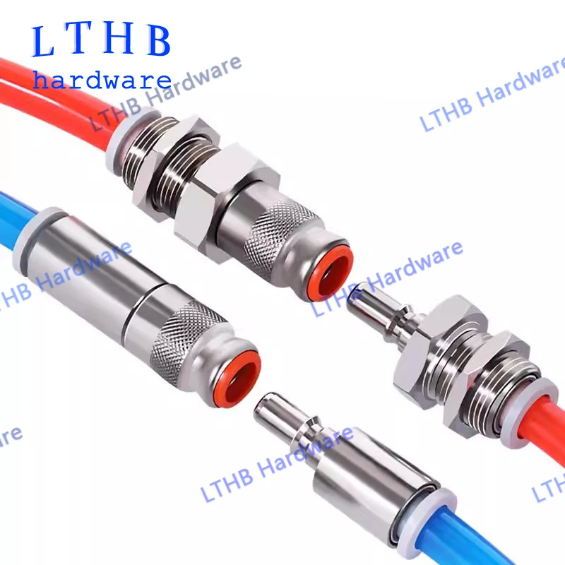 Pneumatischer selbstsichernder Schnellverbinder KK2P-Stecker und KK2S ...