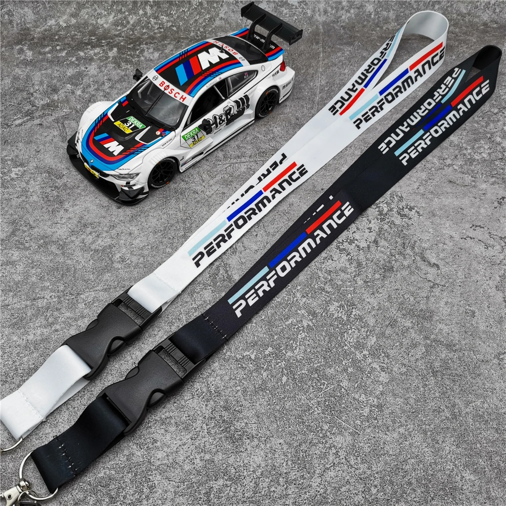 BMW-Keychain-Pendant-Strap-Racing-Car-Key-Quick-Release-Neck-Lanyard ...