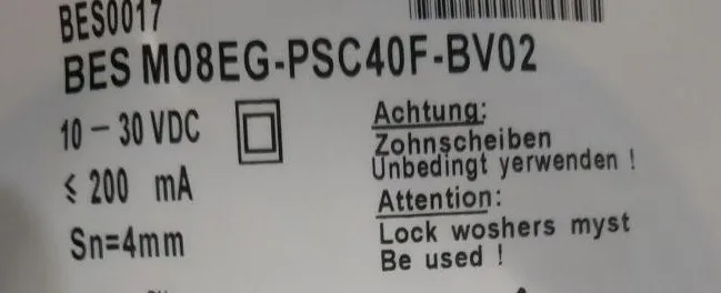 New BES0017 BES M08EG PSC40F BV02 Proximity Switch Sensor| | - AliExpress